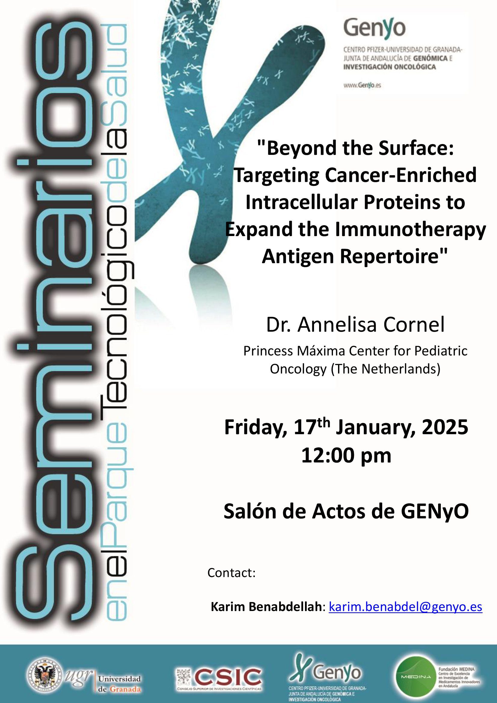 Dra. Annelisa Cornel - GENyO